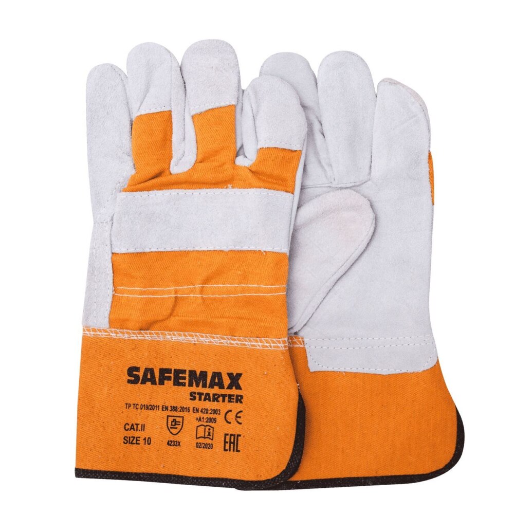 ΓΑΝΤΙΑ ΔΕΡΜΑΤΟΠΑΝΙΝΑ SAFEMAX STARTER ΚΙΤΡΙΝΑ - Μιχαηλίδης Εργαλεία